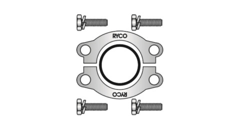 S40K – UNC Bolts Split Flange Clamp Kits Code 61 | Ryco Hydraulics